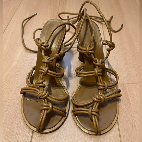 A.W.A.K.E MODE | Shoes | Awake Mode Knotted Leather Sandals | Poshmark